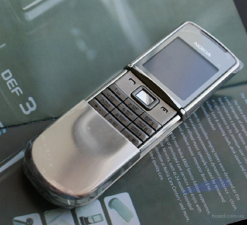 Продам Nokia 8800 Sirocco silver Новую госком Украины с полным ...