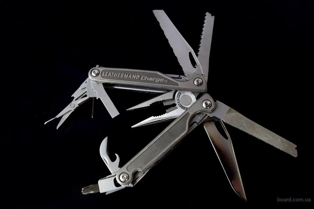 Продам leatherman charge ti + чехол, биты, клипса! легкий б/у состояние ...