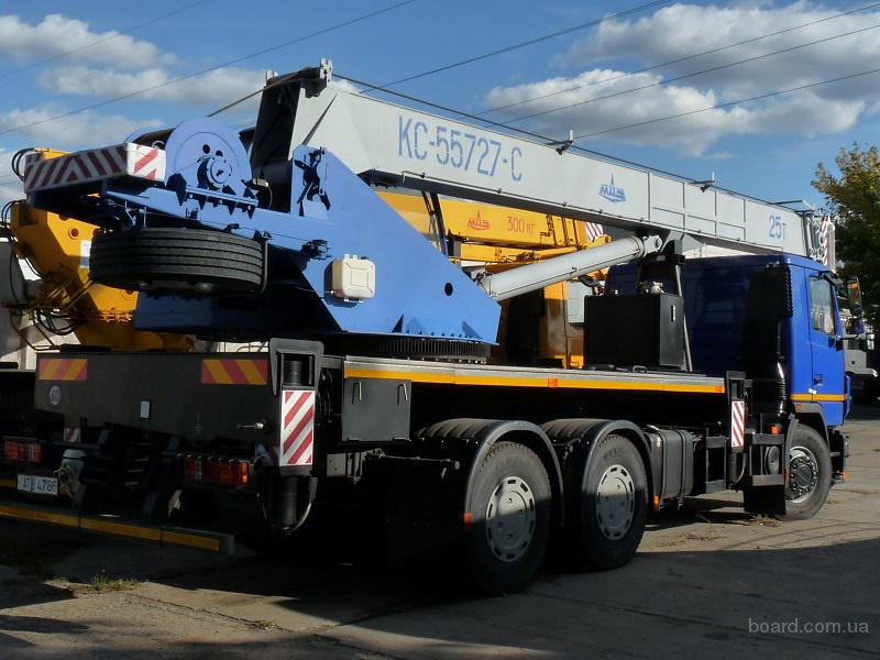 Новый автокран КС-55727-С-12 Машека «Зубр» 25 тонн - продам. Ціна договірна купити Новый ...
