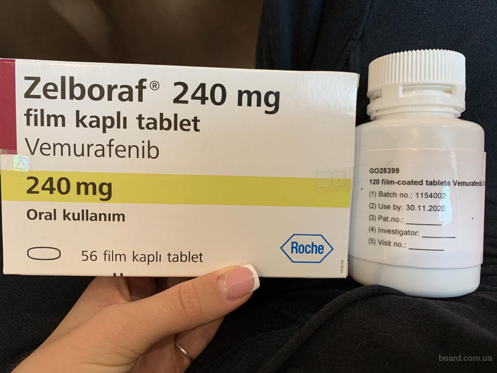 Продам Zelboraf Vemurafenib 240 mg.Зельбораф Вемурафениб 240 мг ...