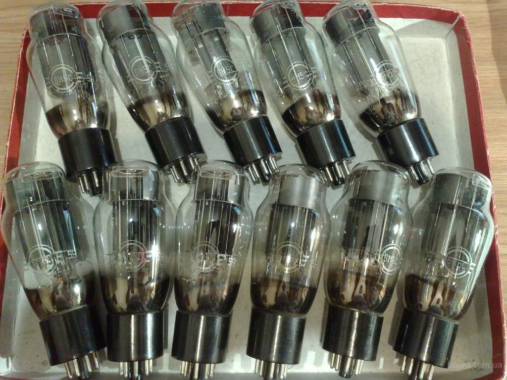 Продам импортные радиолампы ECC81, ECC83, ECC85, EL84, EL83, EL803S ...